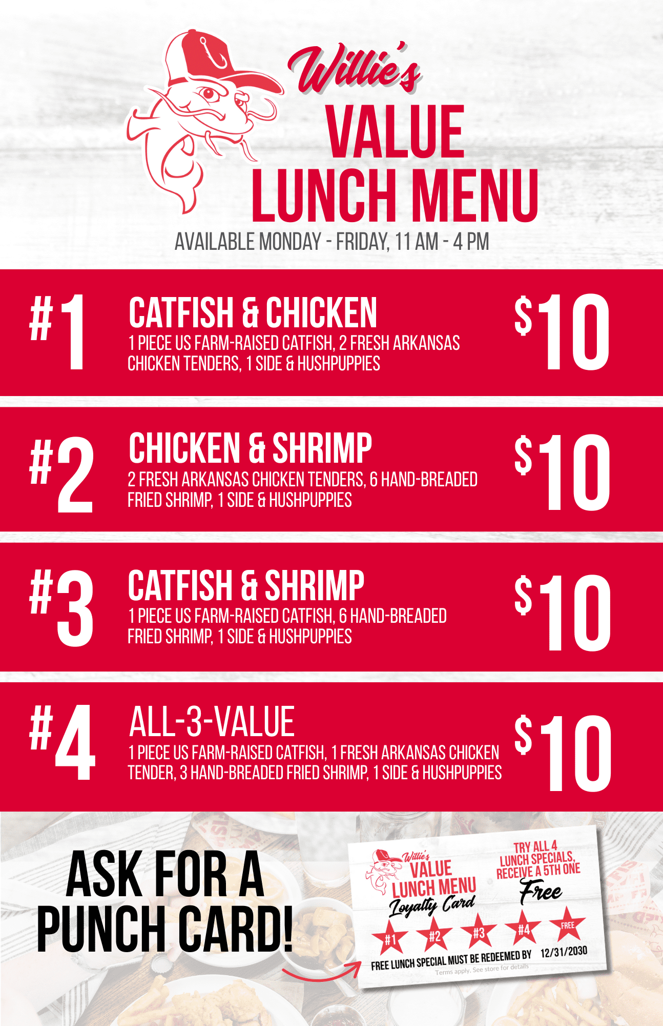 Lunch Specials